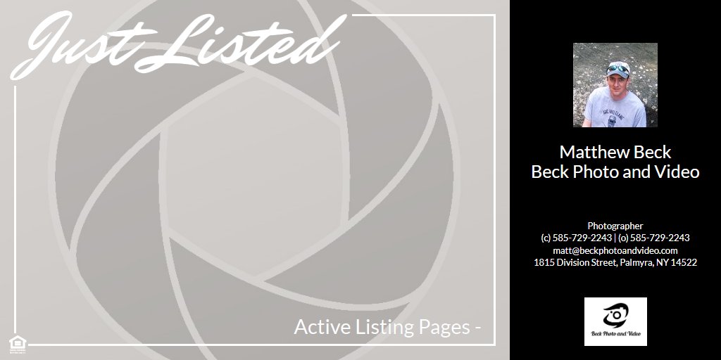 Active Listing Pages